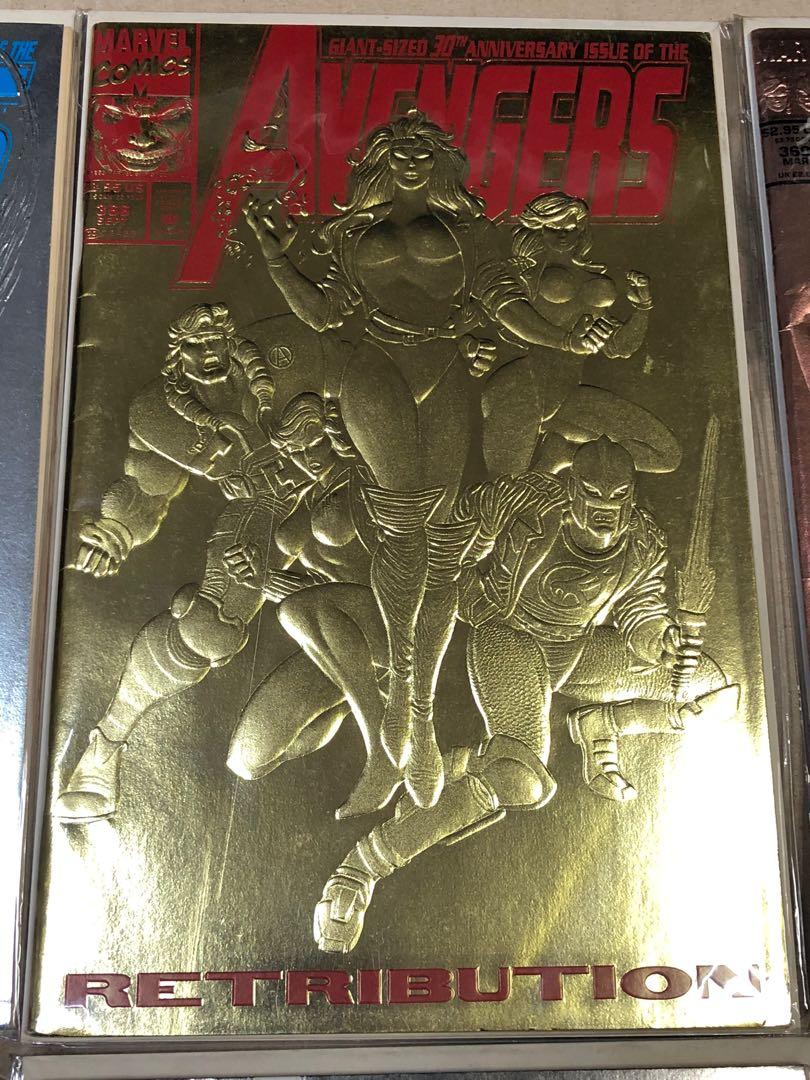 Marvel Comics The Avengers Captain America 30th Anniversary issues set ...