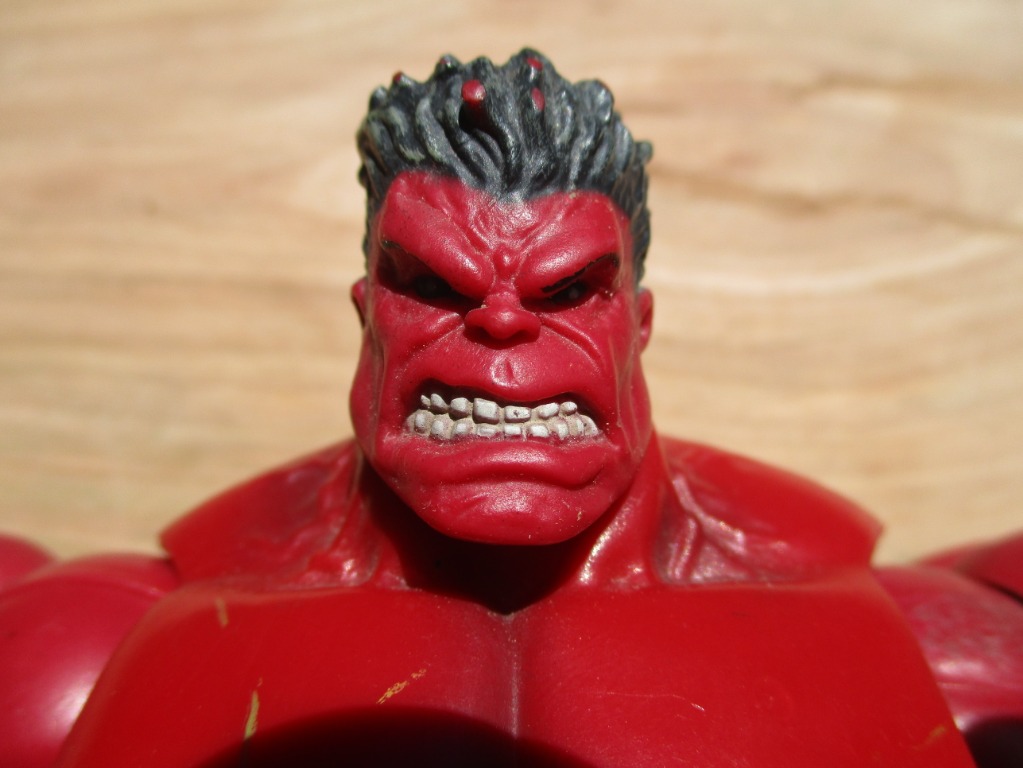 Marvel Deluxe Legends Red Hulk, Hobbies & Toys, Memorabilia ...