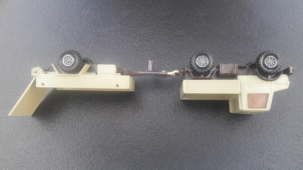 MATCHBOX Super Kings Mercedes-Benz Unimog (farm) w/ trailer, Hobbies ...