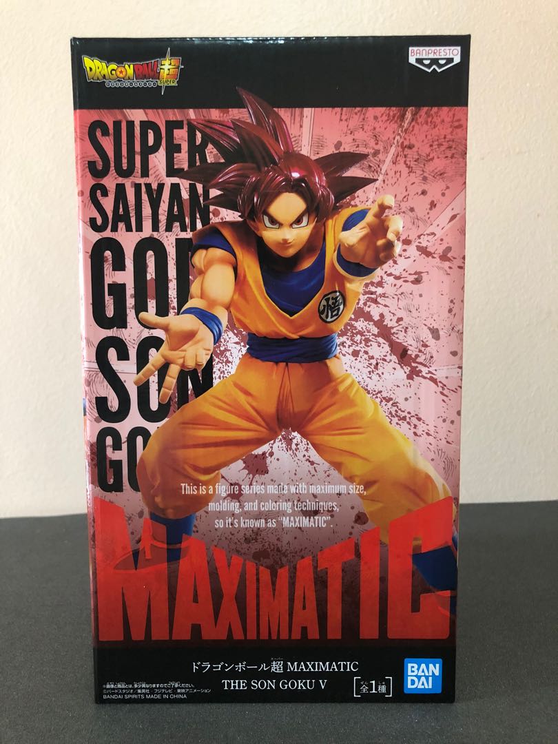 Maximatic Super Saiyan God Don Goku V, Hobbies & Toys, Collectibles ...