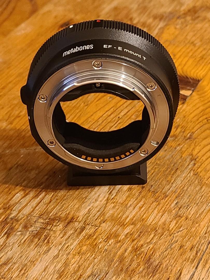 Metabones EF to E mount adapter MK-V, 電腦＆科技, 電腦周邊及配件, 電腦線、轉接線及轉換器 ...