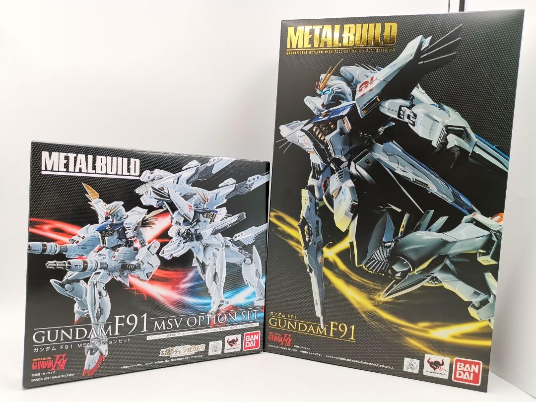 Metal Build Gundam F91 + MSV Option Set, Hobbies & Toys, Toys & Games ...