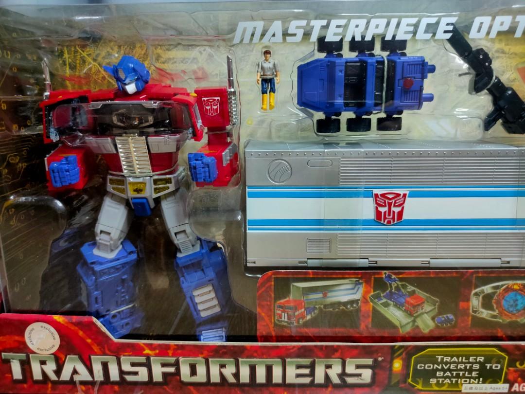MIB Toys R Us Exclusive Hasbro Transformers Masterpiece Optimus Prime ...