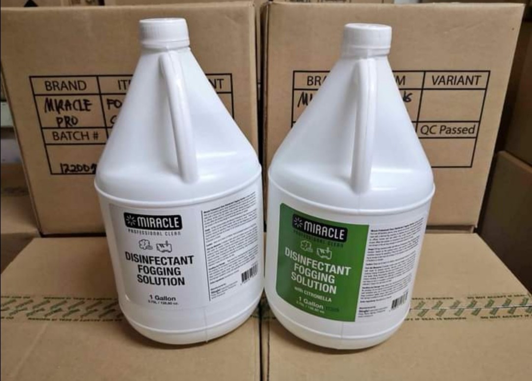 Miracle Disinfectant Fogging Solution, Furniture & Home Living ... Miracle Disinfectant Fogging Solution, Furniture & Home Living ...