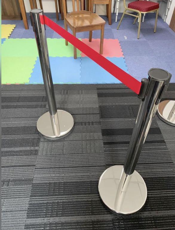 NEW-Retractable Q pole barricades ., Furniture & Home Living, Furniture ...