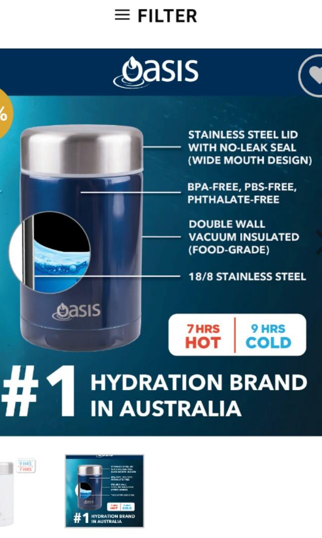 Oasis Food Flask 450 ml, Furniture & Home Living, Kitchenware ...