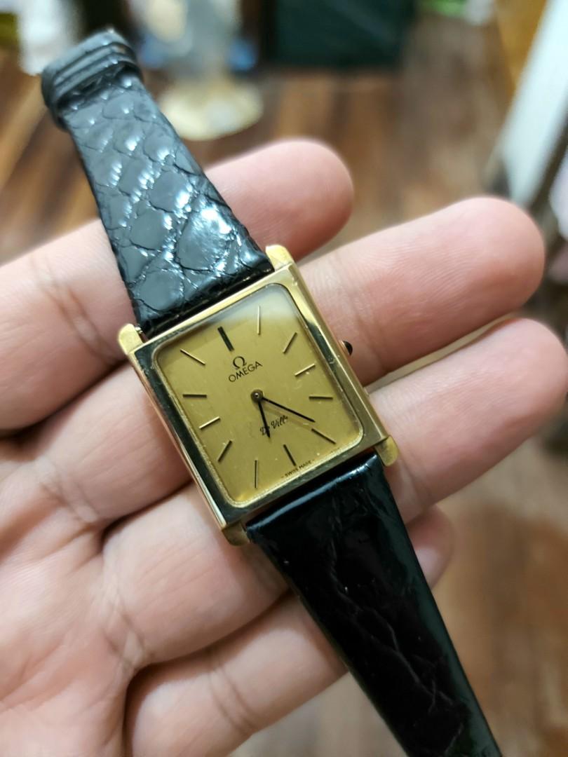 Omega Deville Tank, Men's Fashion, Watches & Accessories, Watches on ...