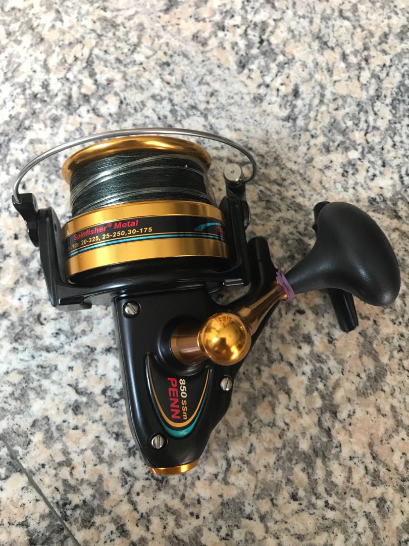 Penn spinfisher 850 SSm reel, Sports Equipment, Fishing on Carousell