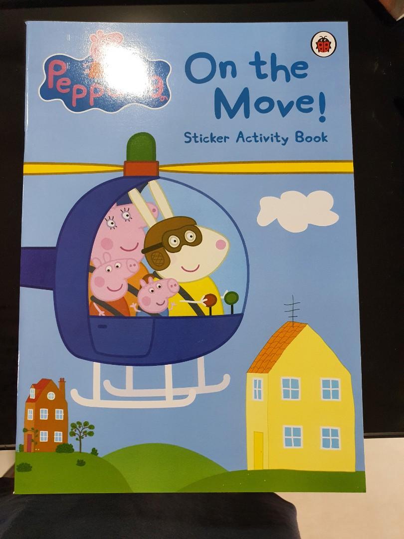 Peppa Pig Sticker Book, Hobbies & Toys, Books & Magazines, Children's ...