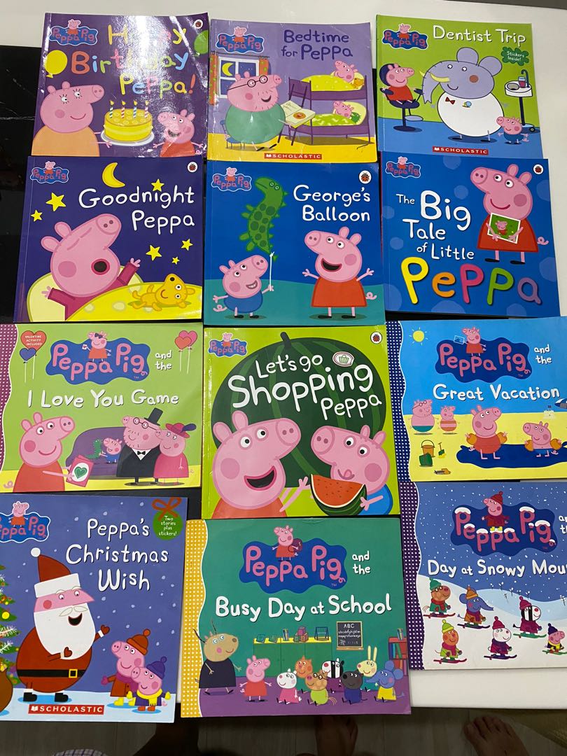 peppa pig story book (12books at $15), Hobbies & Toys, Books ...