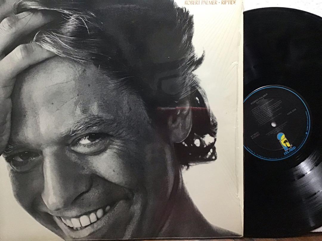LP Robert Palmer - Riptide OOP VINYL RECORD Anubis Piring Hitam 80s Pop ...