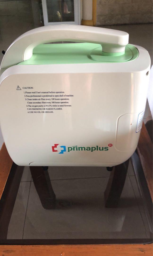 Primaplus Portable Oxygen Concentrator, Health & Nutrition, Medical ...