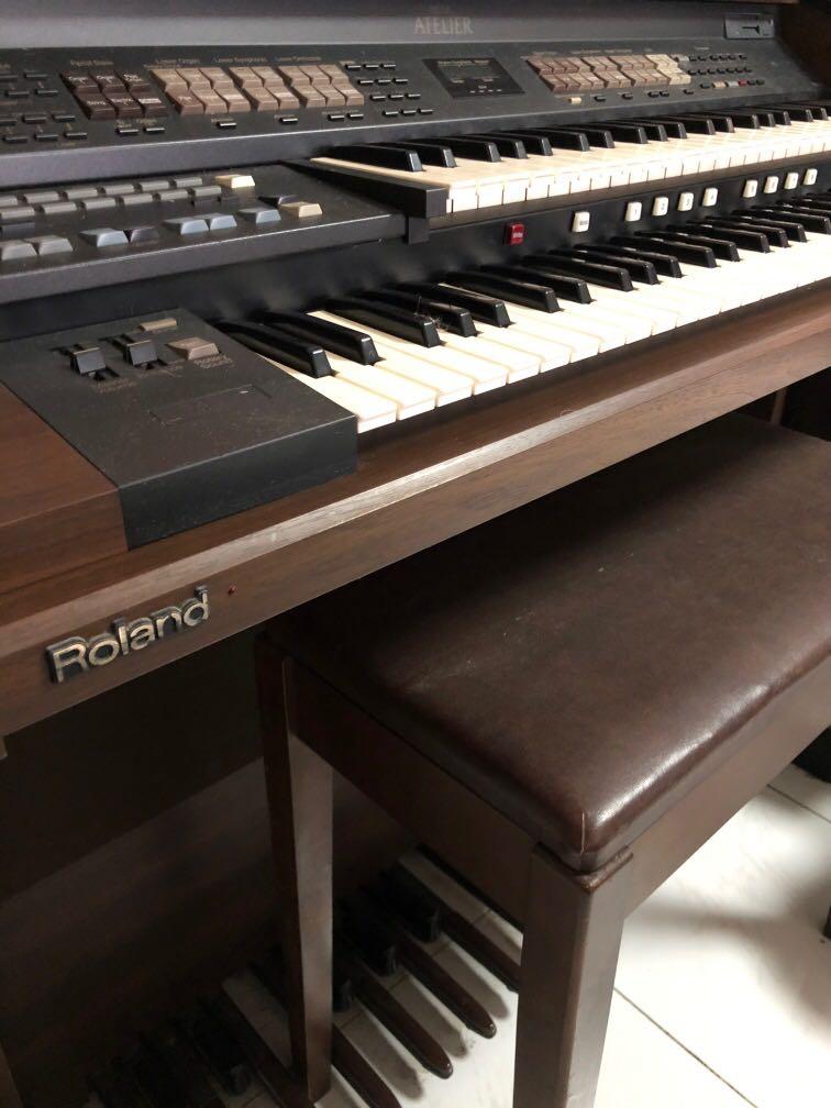 Roland Atelier Organ, Hobbies & Toys, Music & Media, Musical ...