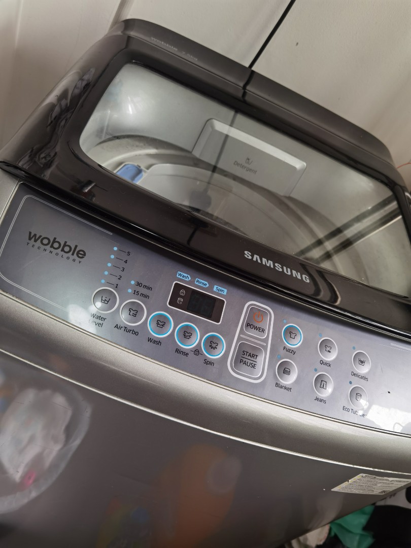 Samsung wobble washing machine, TV & Home Appliances, Washing Machines ...
