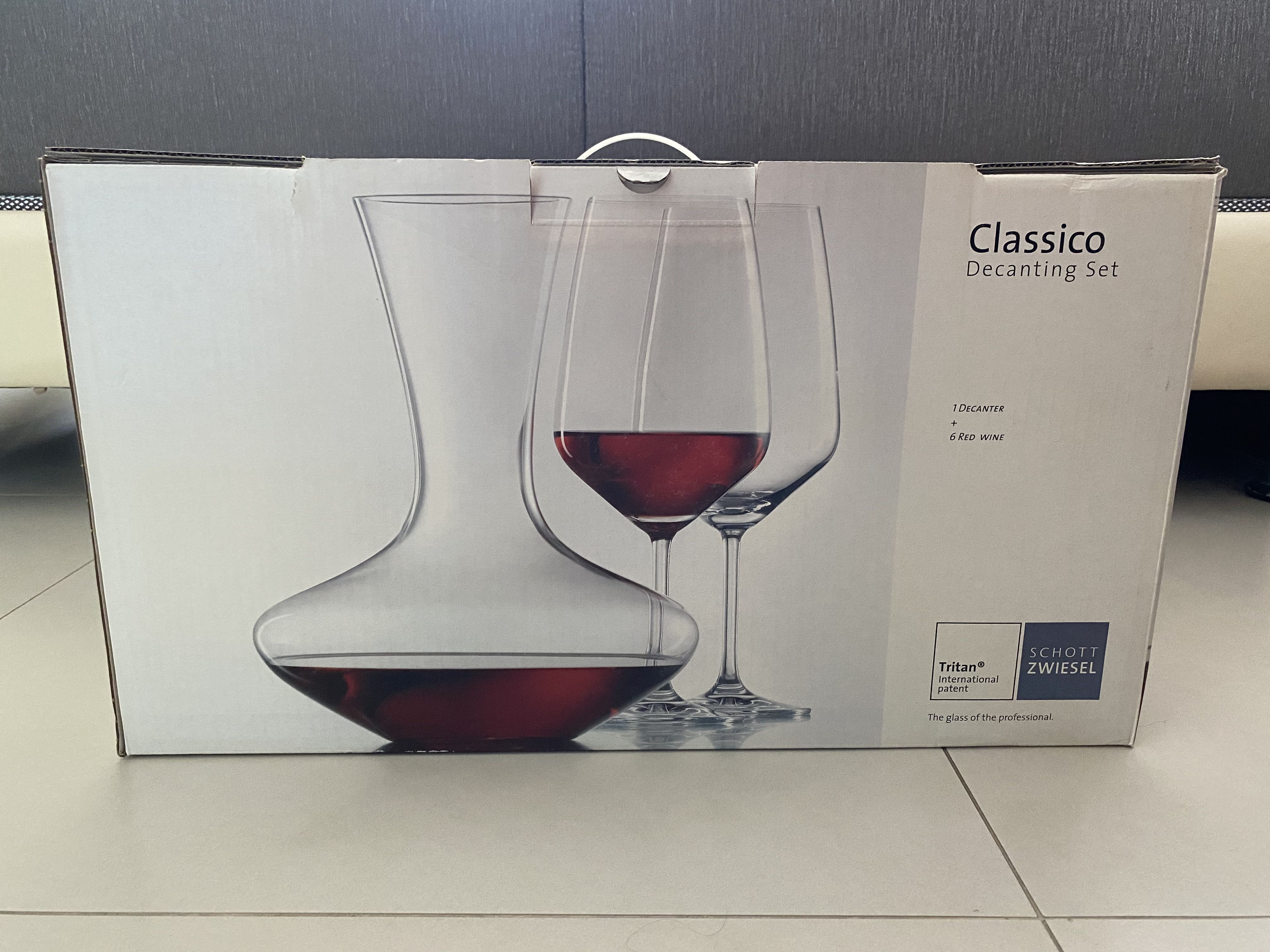 Schott Zwiesel Decanting Set, Furniture & Home Living, Kitchenware & Tableware, Other ...
