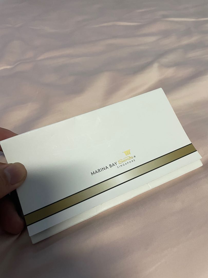 MBS Marina Bay Sand Vouchers selling at special price, Entertainment ...