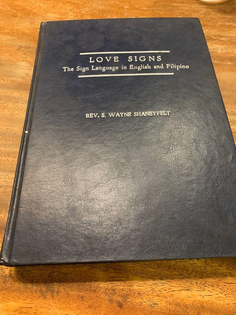 Sign language in English and Filipino, Hobbies & Toys, Books ...