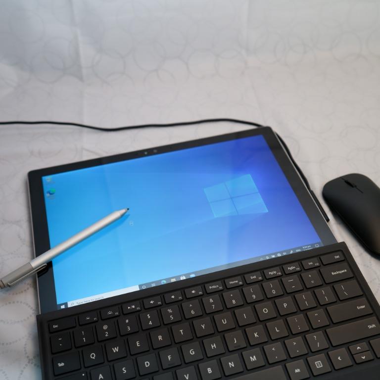 (SN: ***0653) 256GB SSD Microsoft Surface Pro 4 with Original Surface ...