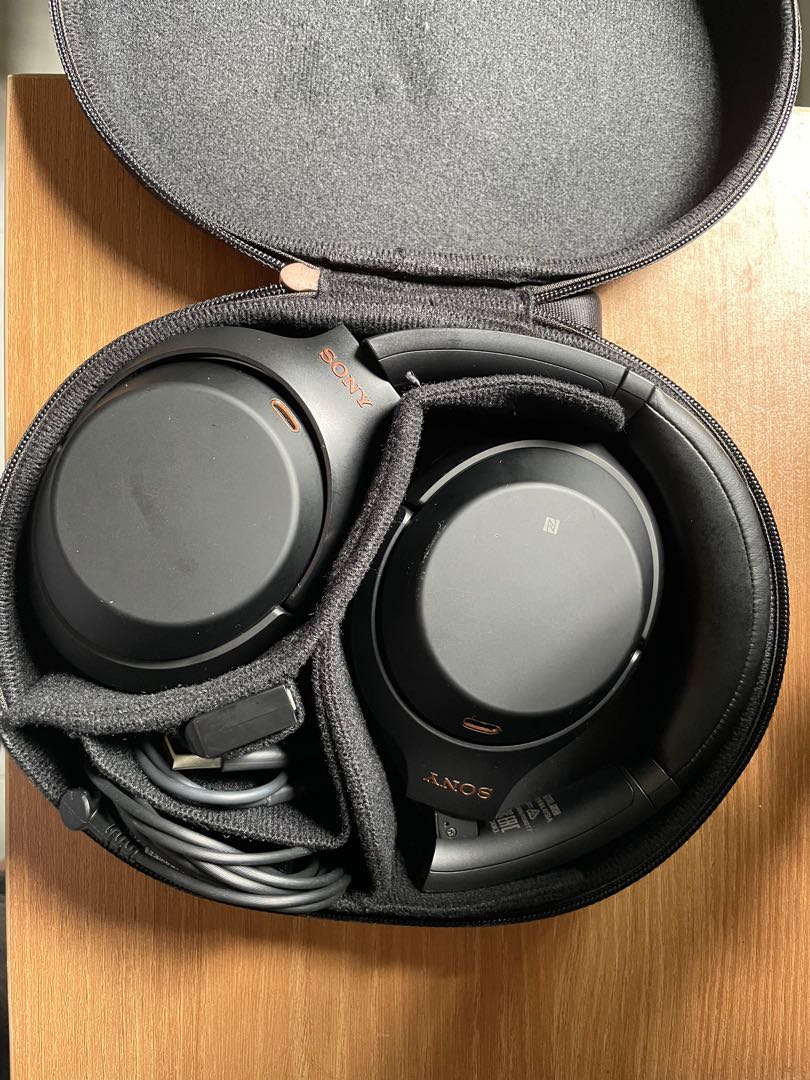 Sony XM3 headphones, Audio, Headphones & Headsets on Carousell