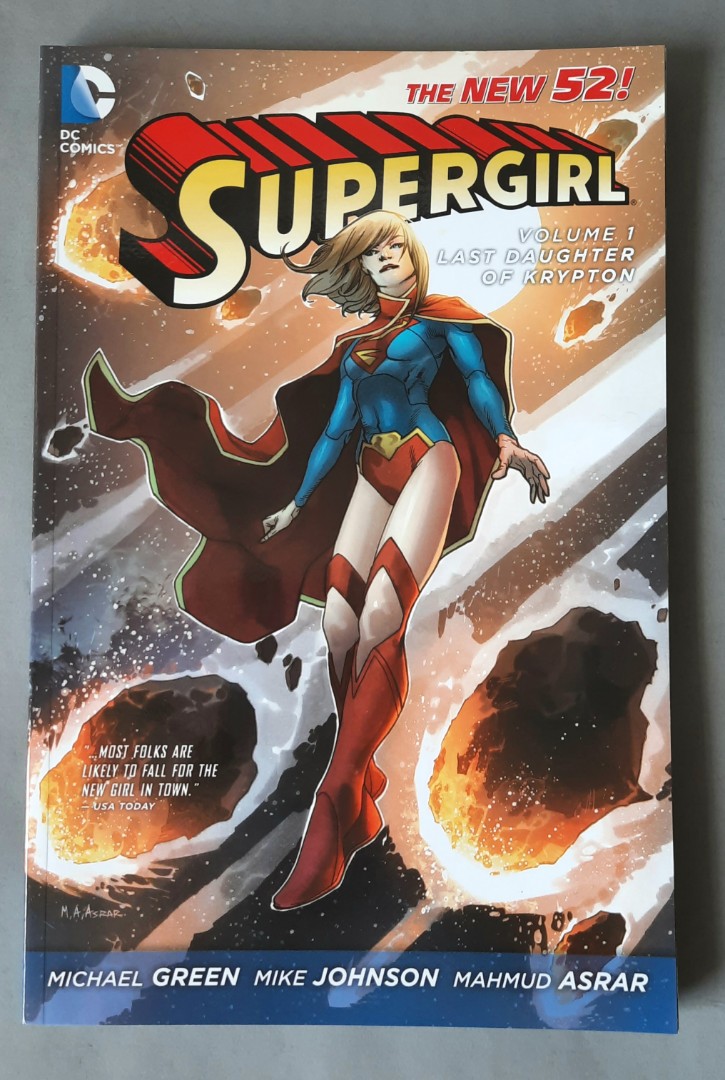 Supergirl Volume 1 Last Daughter Of Krypton The New 52 Hobbies