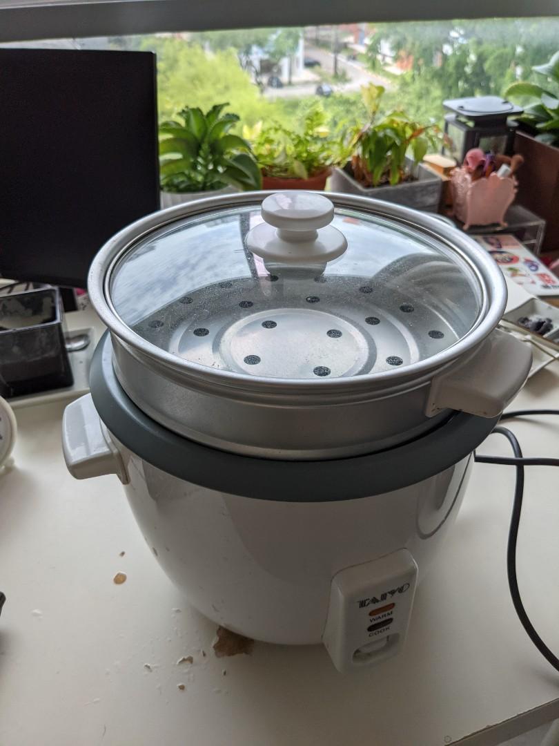 Taiyo rice cooker w steamer, TV & Home Appliances, Kitchen Appliances ...
