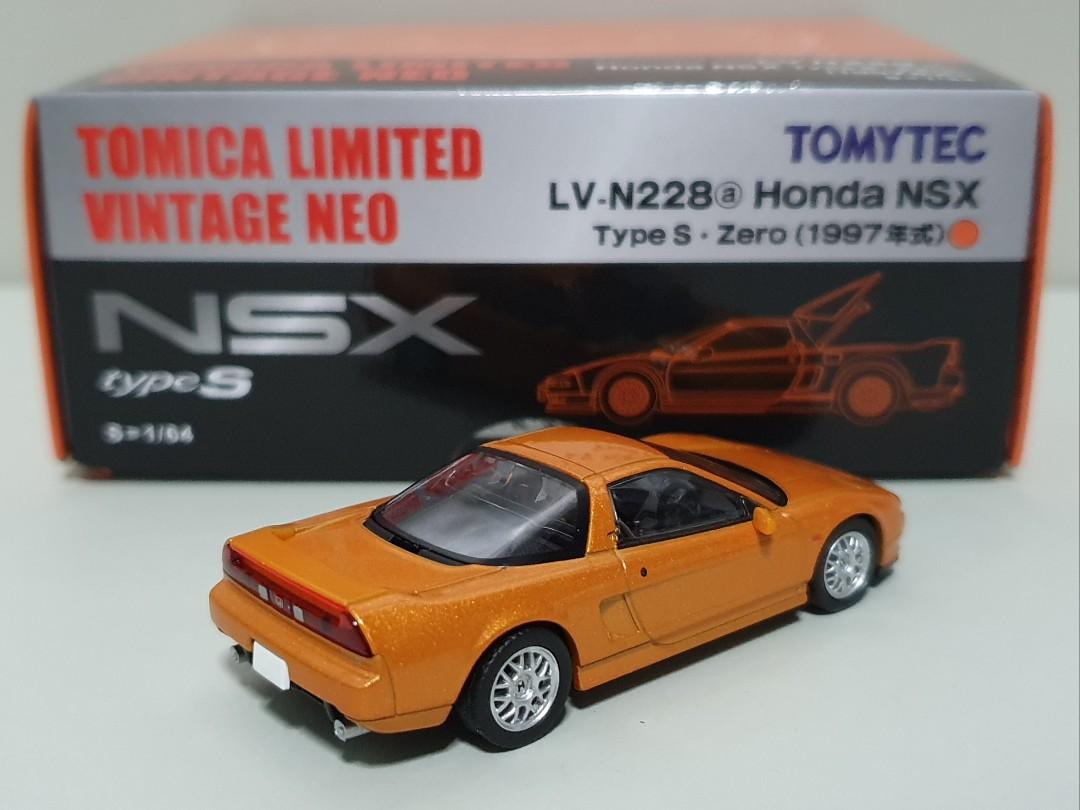 Tomica Limited Vintage Neo Honda NSX Type S-Zero [ Imola Orange Pearl ], Hobbies & Toys, Toys ...