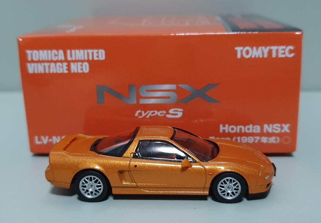 Tomica Limited Vintage Neo Honda NSX Type S-Zero [ Imola Orange Pearl ], Hobbies & Toys, Toys ...