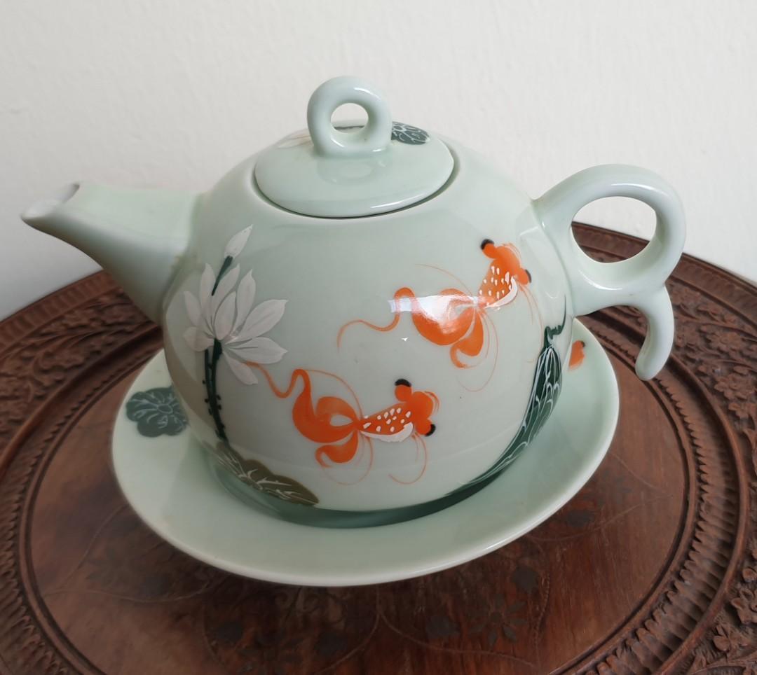 Unique Vietnamese Tea Set, Furniture & Home Living, Kitchenware ...
