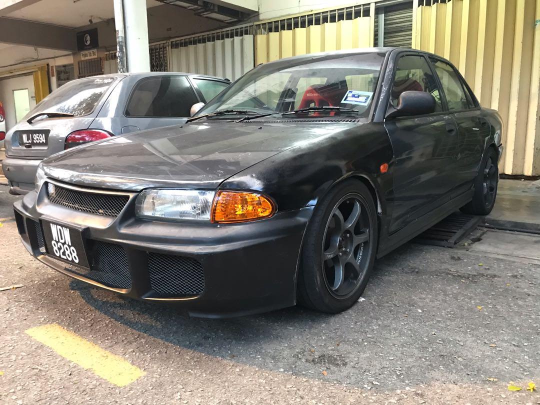 Wira evo lancer 1.3 manual, Cars, Cars for Sale on Carousell