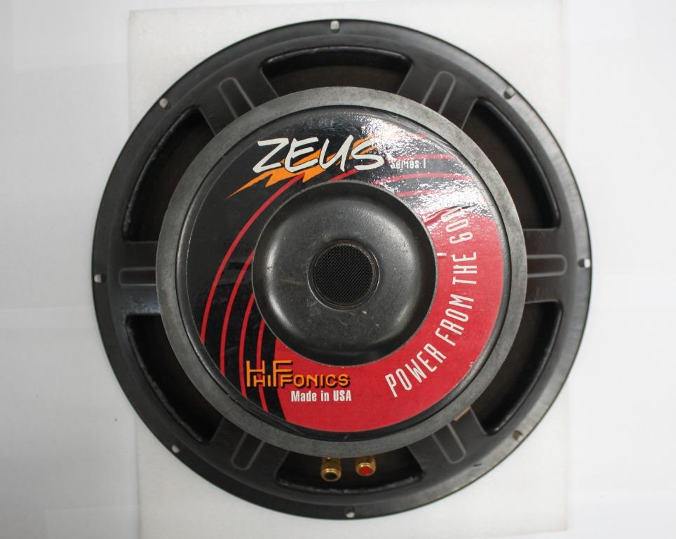 4Ω Woofer 15 Inch (USA) - HIFONICS Zeus PW154, Audio, Soundbars ...