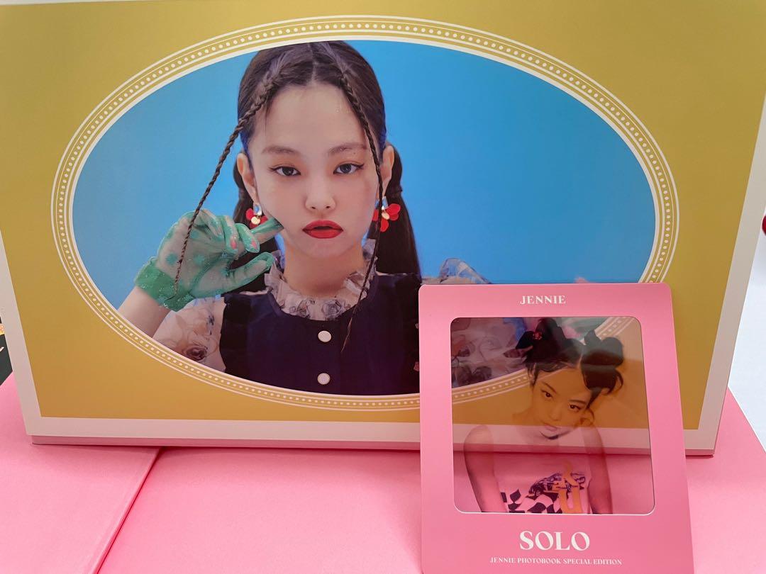 WTS blackpink jennie solo special edition photobook stickers name ...