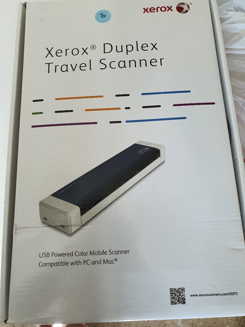 Xerox Duplex Travel Scanner, Computers & Tech, Printers, Scanners ...