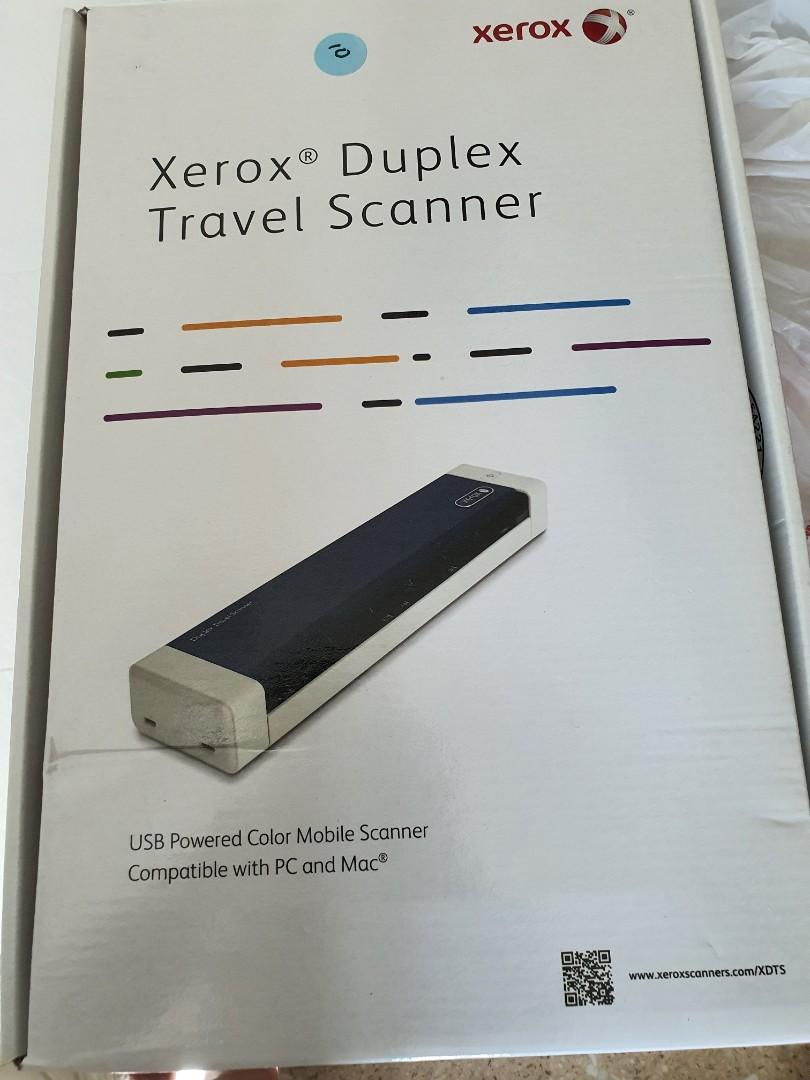 Xerox Duplex Travel Scanner, Computers & Tech, Printers, Scanners ...