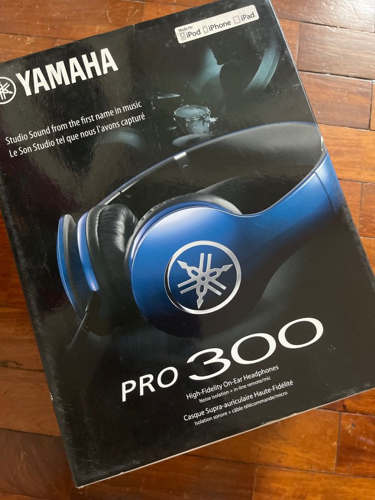 Yamaha Pro 300 headphones, Audio, Headphones & Headsets on Carousell