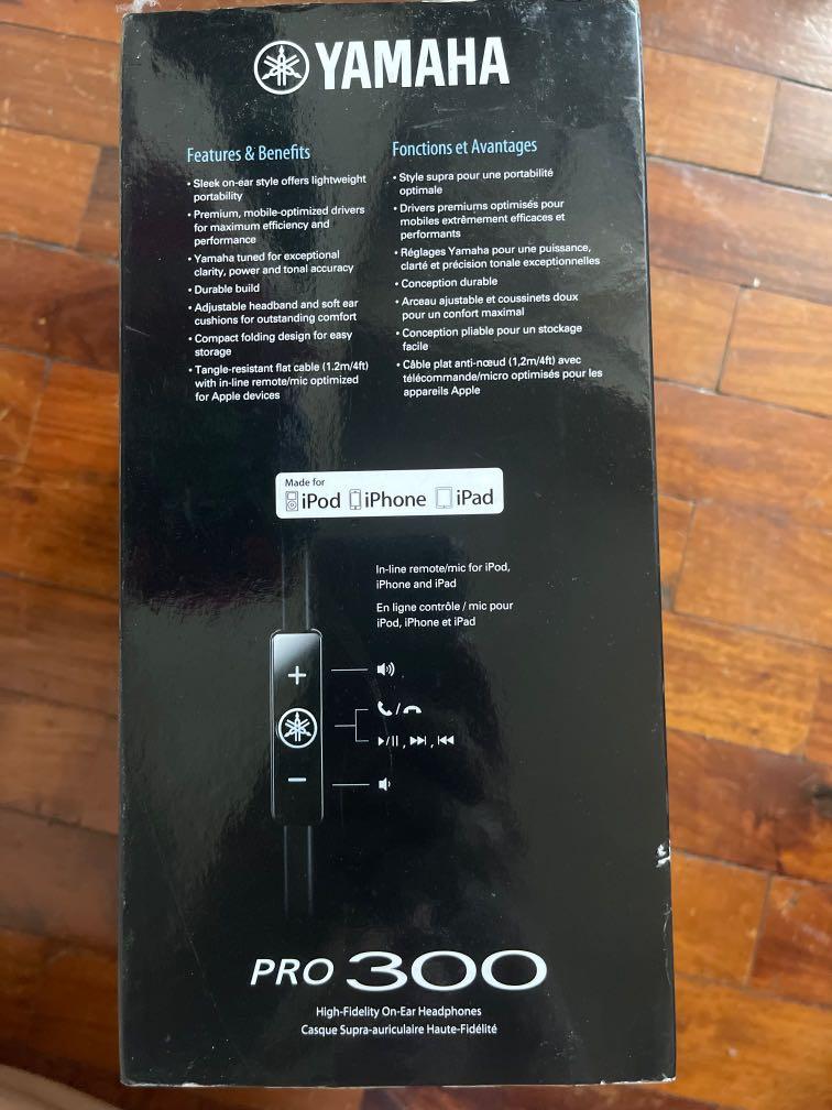 Yamaha Pro 300 headphones, Audio, Headphones & Headsets on Carousell