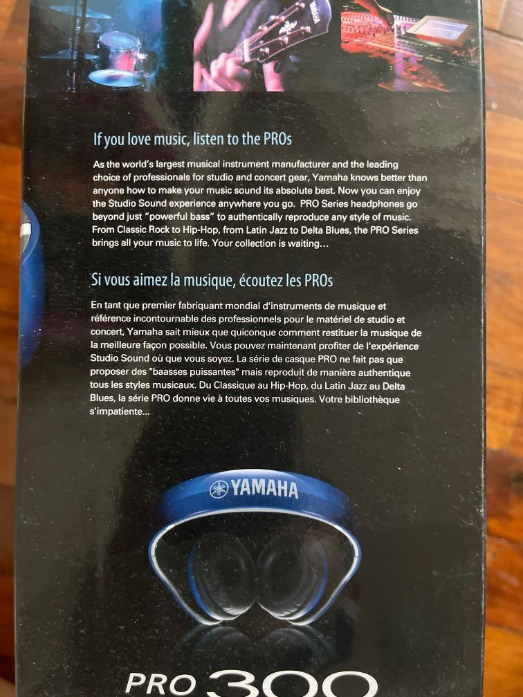 Yamaha Pro 300 headphones, Audio, Headphones & Headsets on Carousell