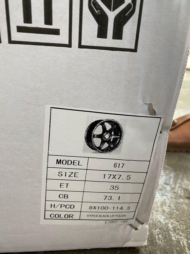 17" TE37 Ultra Hyperblack color 4Holes pcd 100-114 Code Qc617 bnew mags ...