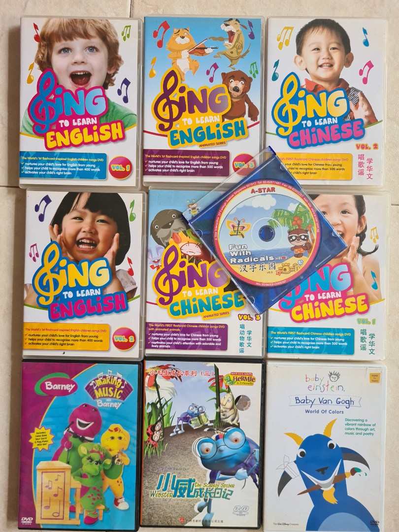 9 DVDs for Learning English & Chinese, Hobbies & Toys, Books ...