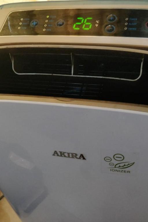 Akira Portable Aircon 14000 BTU with remote control, TV & Home ...