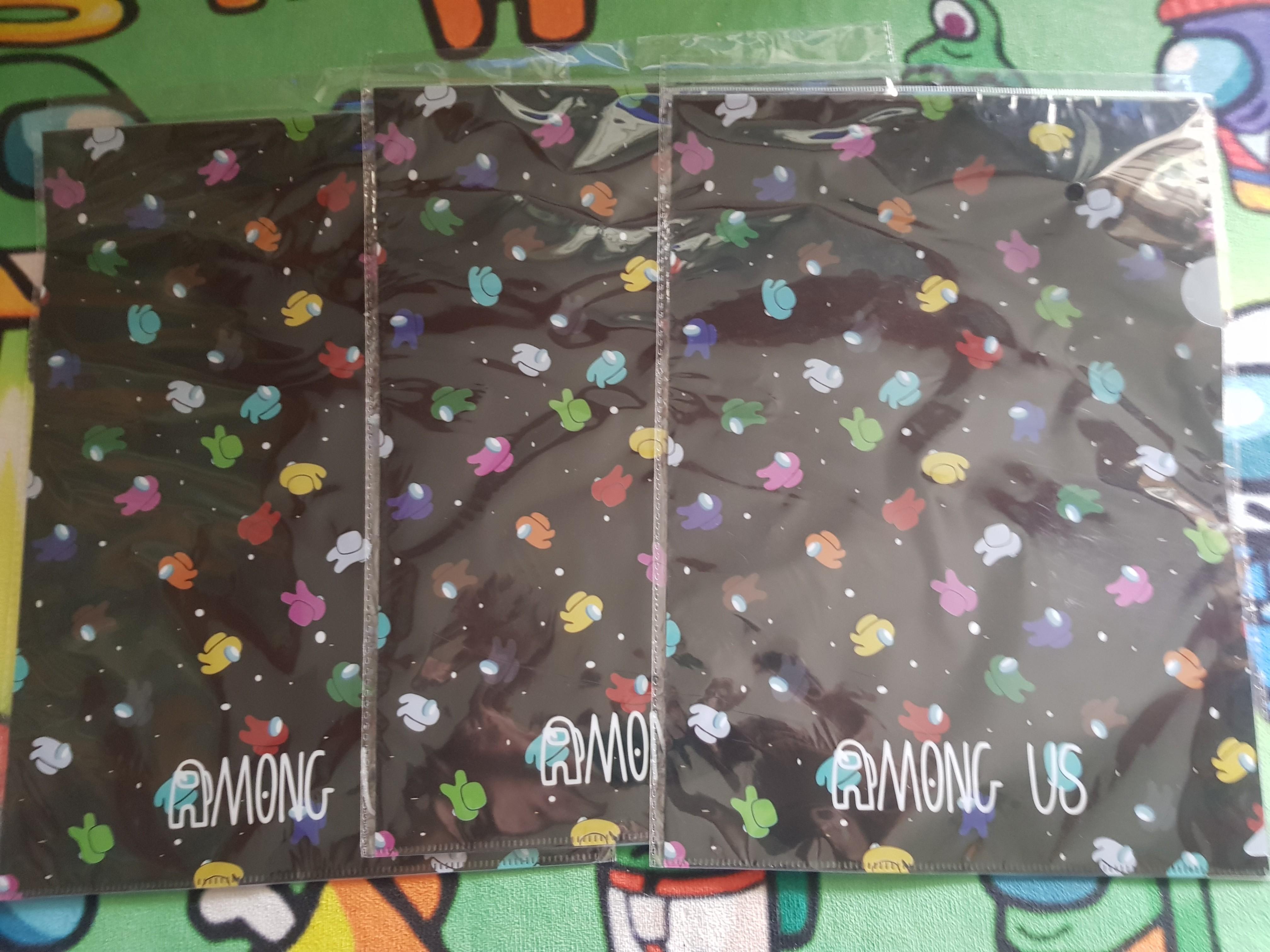 Among us File Folder, Hobbies & Toys, Stationery & Craft, Stationery ...