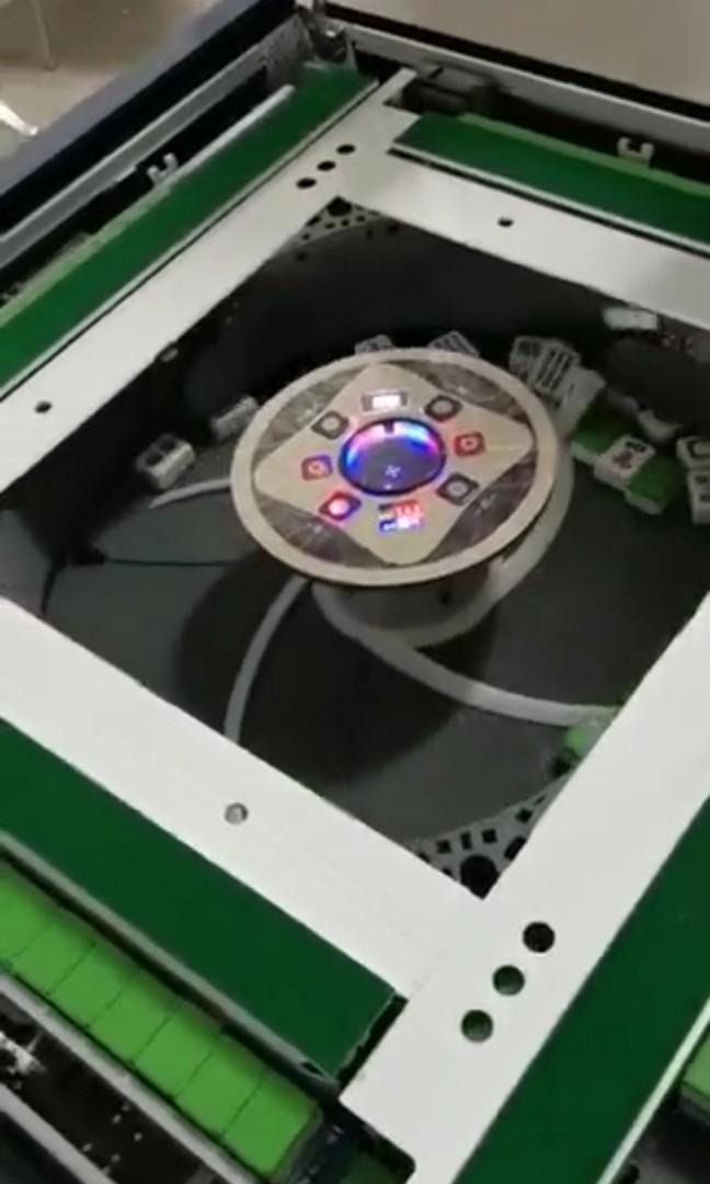 Automatic Shuffle Mahjong Table Blue, Hobbies & Toys, Toys & Games on ...