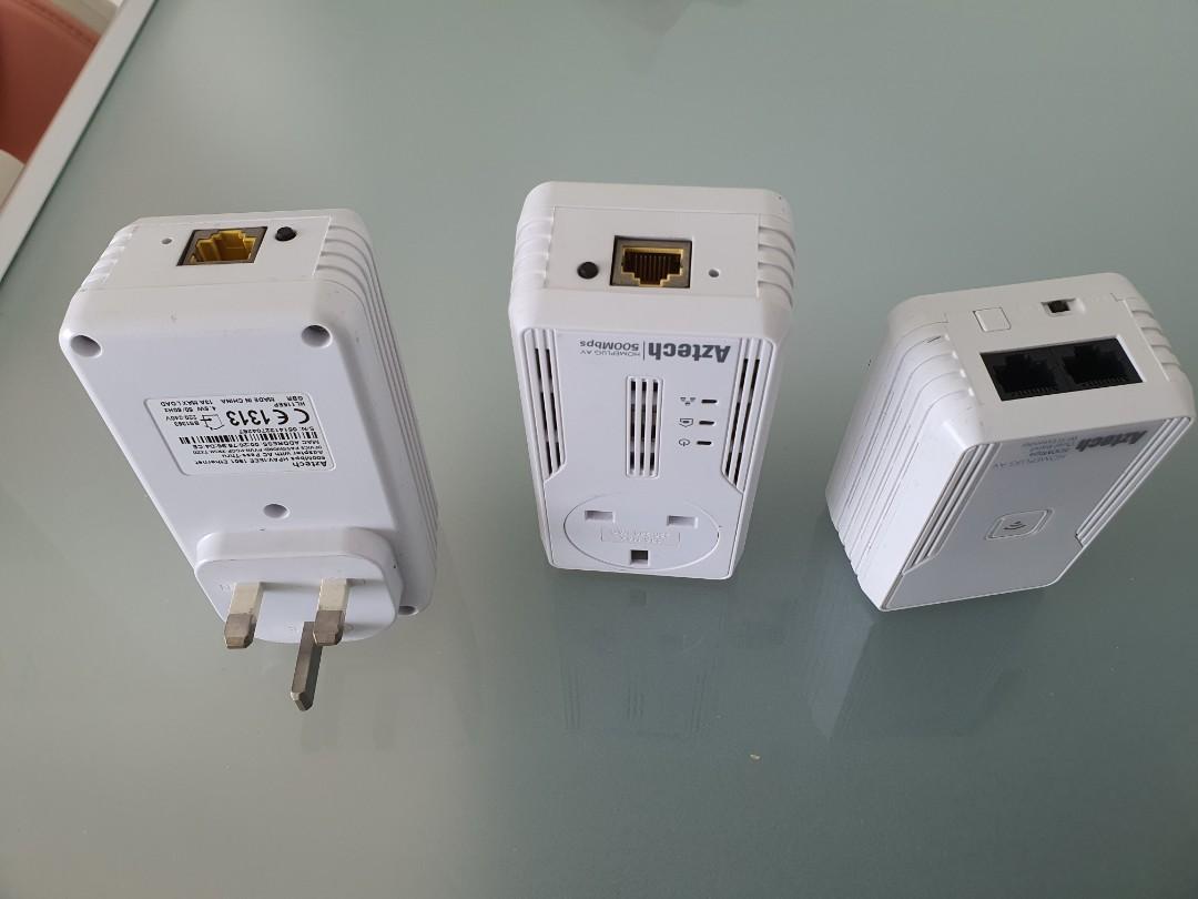 AZTECH powerline, Computers & Tech, Parts & Accessories, Networking on ...
