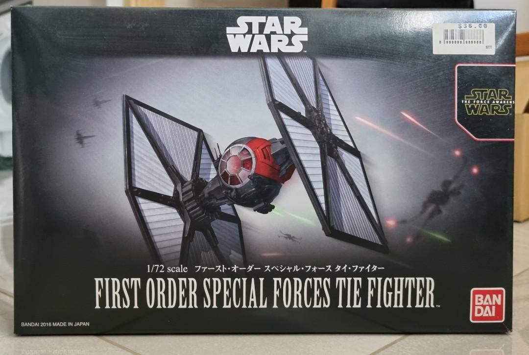 Bandai Star Wars First Order Special Forces Tie Fighter, Hobbies & Toys ...