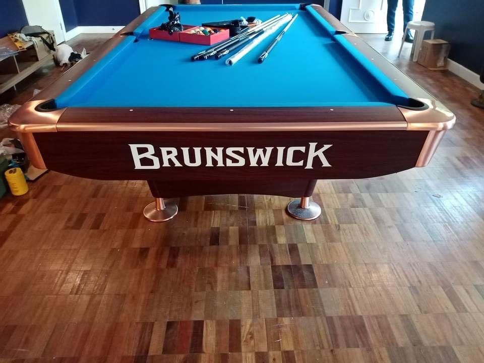 BRUNSWICK BILLIARD TABLE, Sports Equipment, Sports & Games, Billiards ...