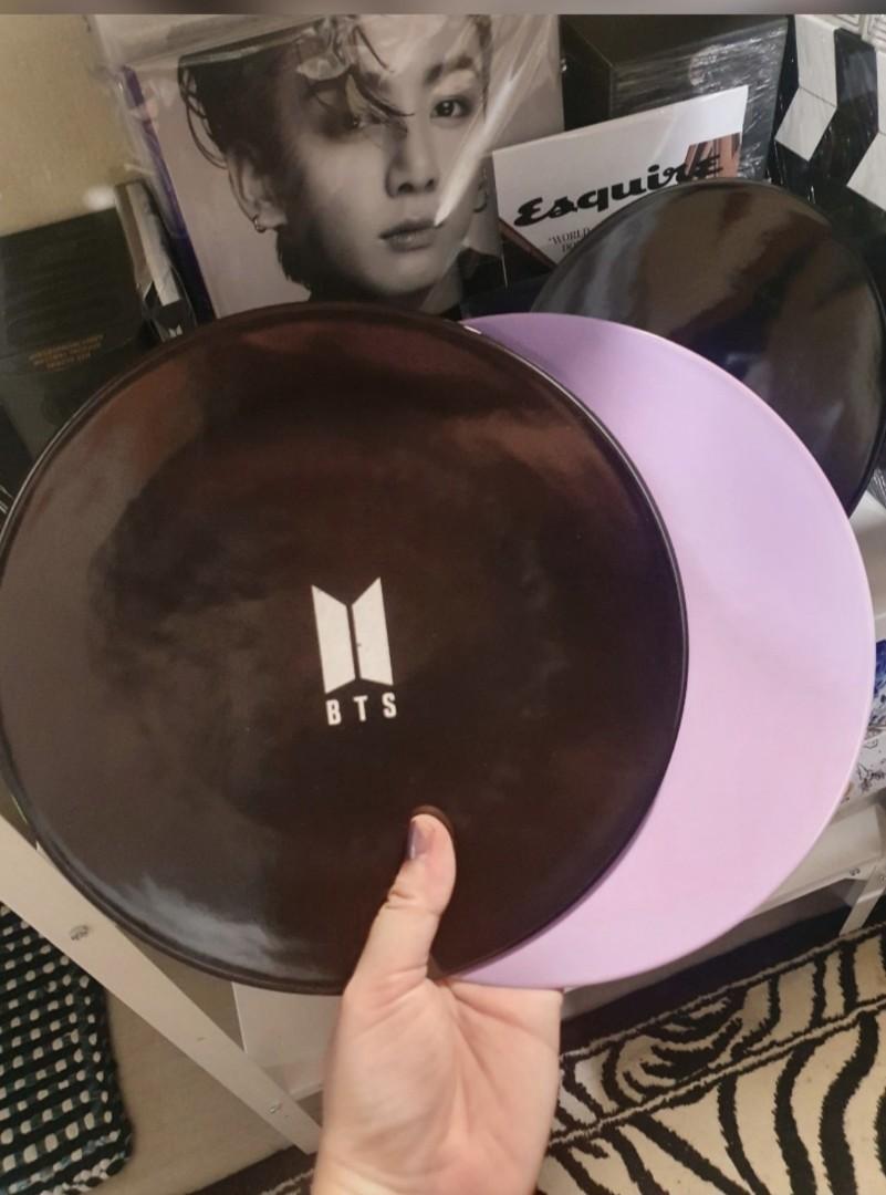 BTS Plates, Hobbies & Toys, Memorabilia & Collectibles, K-Wave on Carousell