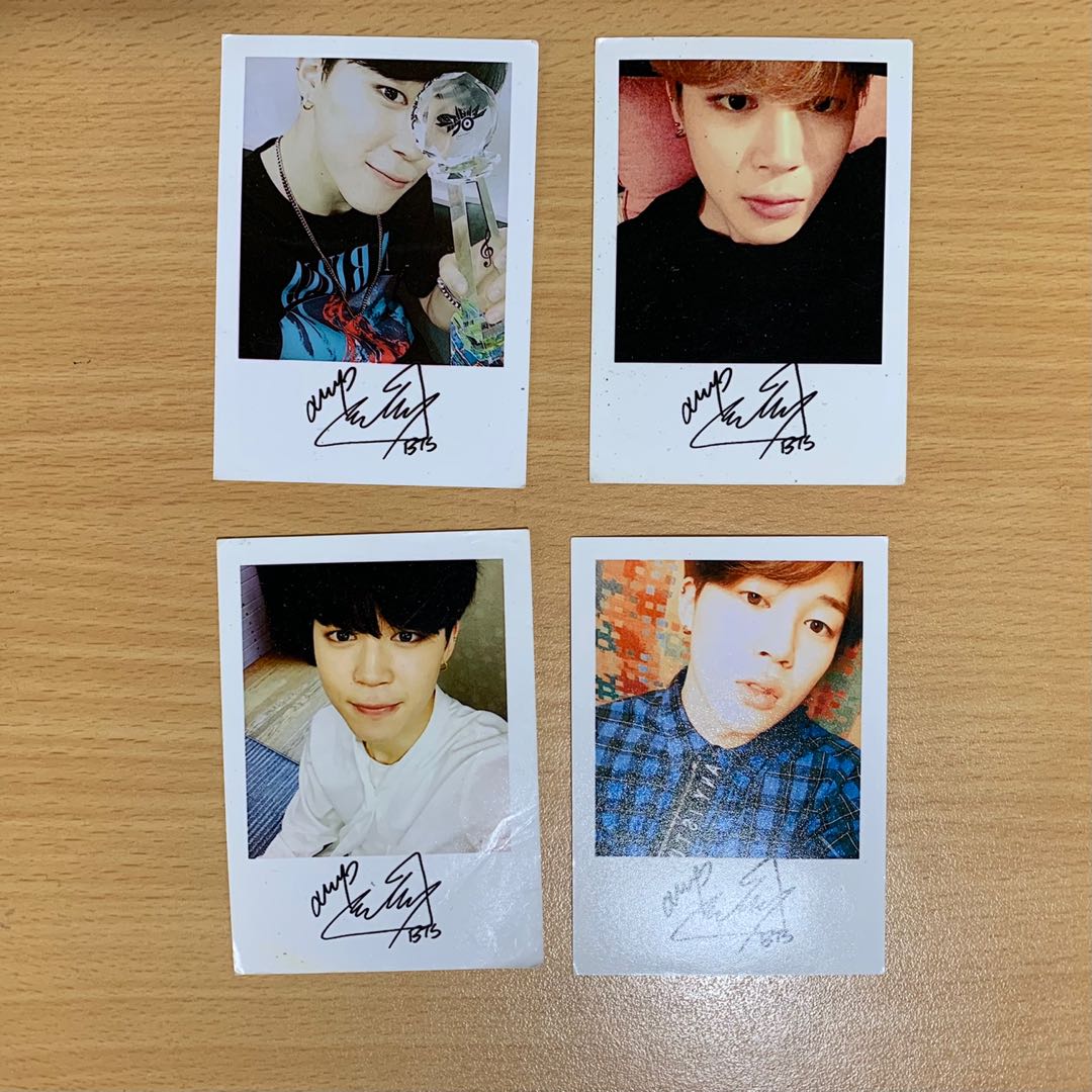 bts jimin signed photocard, Hobbies & Toys, Memorabilia & Collectibles ...