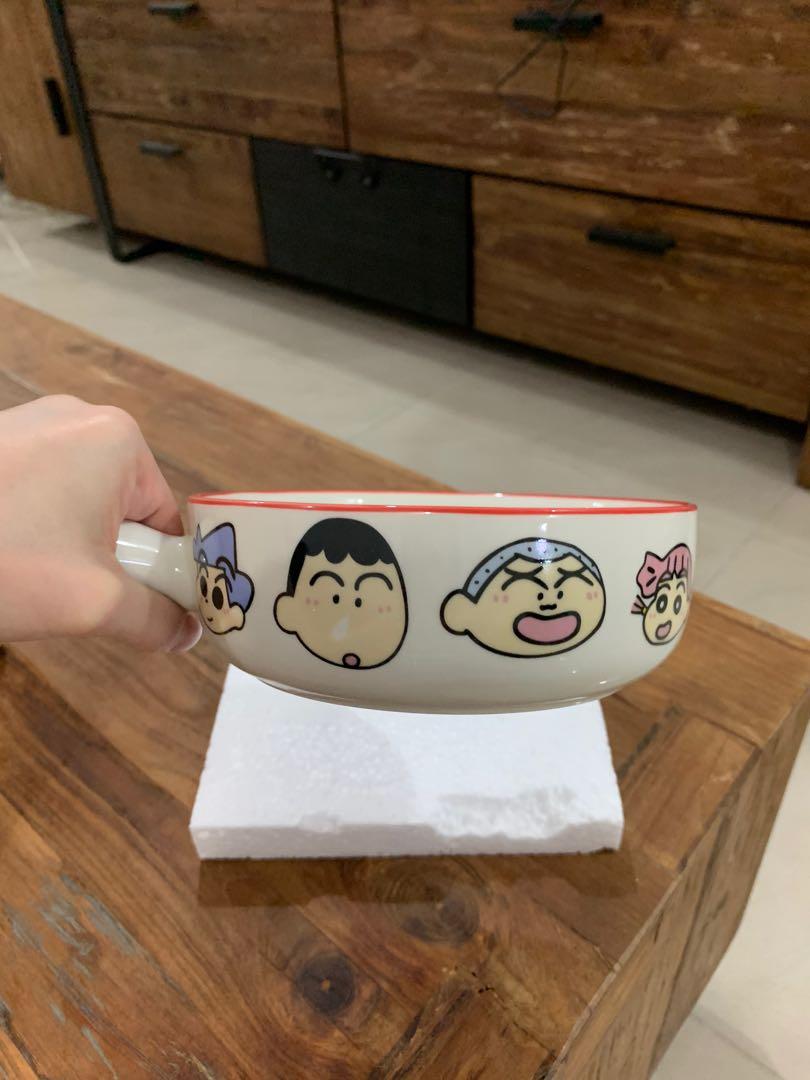 Crayon Shinchan Ceramic Bowl, Home Appliances, Kitchenware on Carousell
