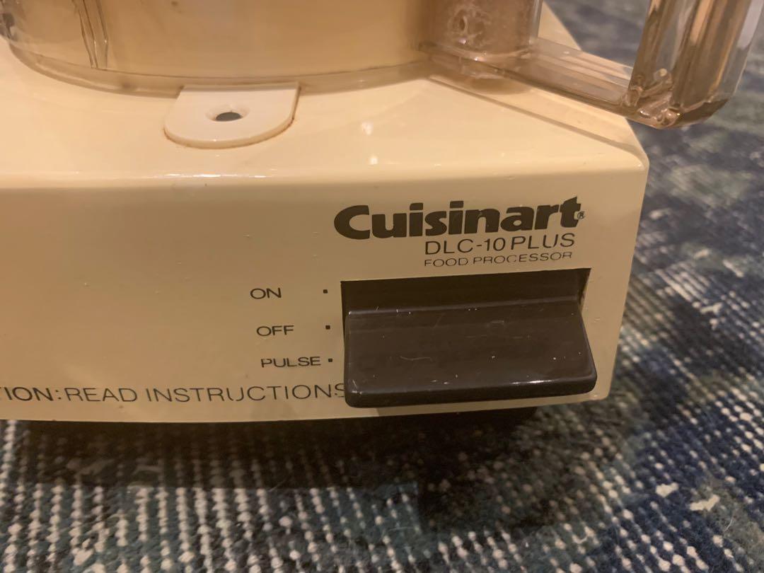 Cuisinart DLC-10 Plus Food Processor, Furniture & Home Living, Kitchenware & Tableware, Food ...