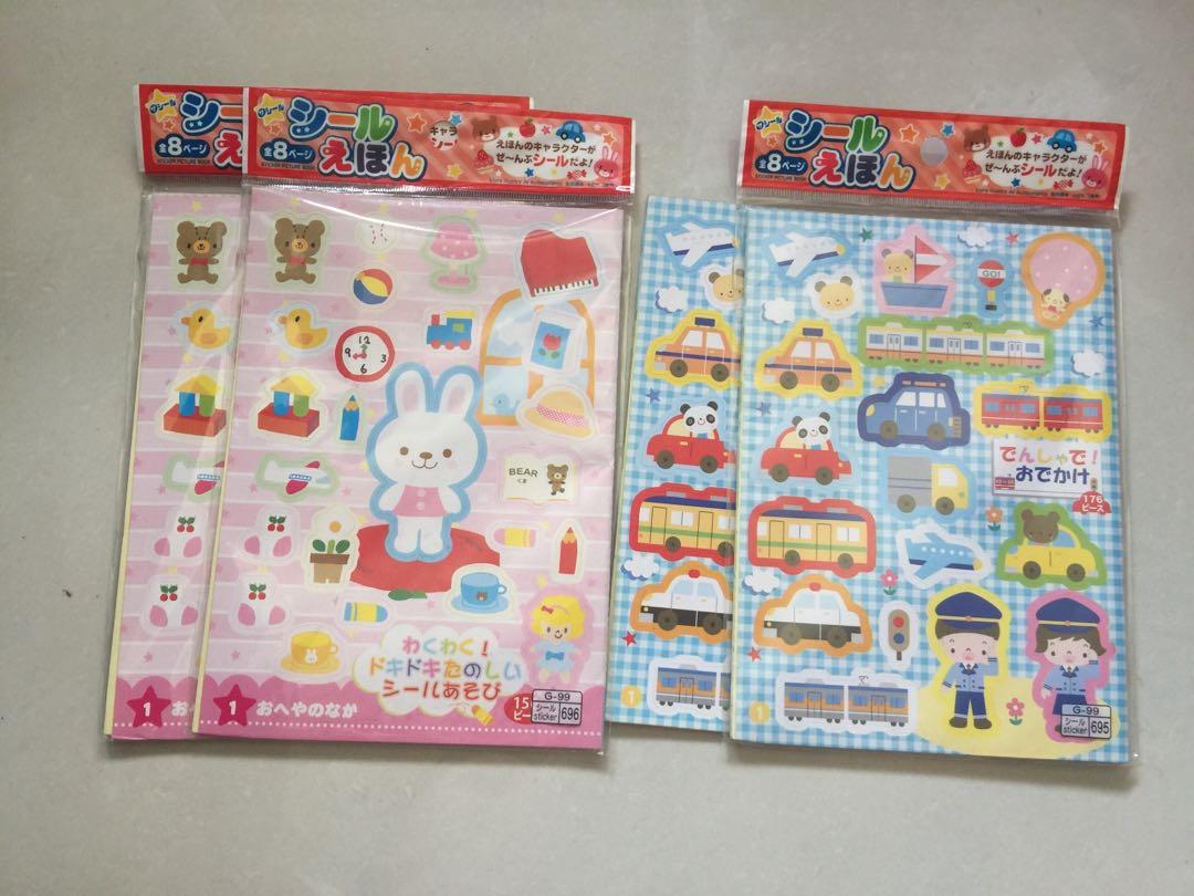 Daiso children's stickers, Hobbies & Toys, Stationery & Craft, Craft ...