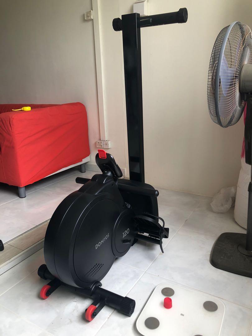 Decathlon rowing machine DOMYOS ROWER 120, Sports Equipment, Exercise ...